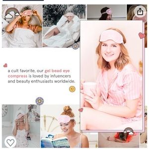 grace & stella | Skincare | Grace Stella Hot Cool Gel Bead Sleep Mask ...